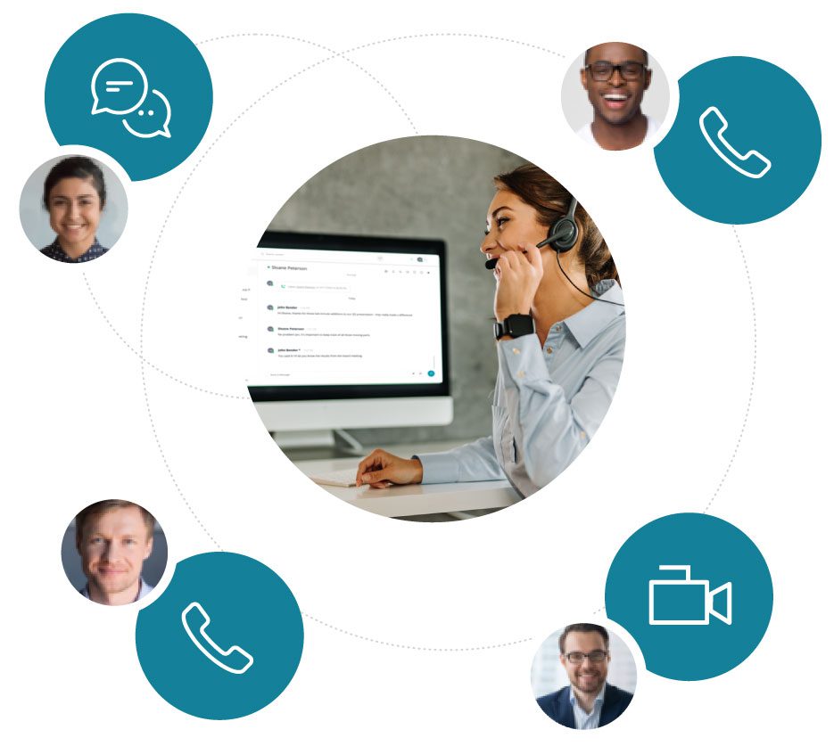 b-hive Communicator Phone Service App - Call, Text, & Video